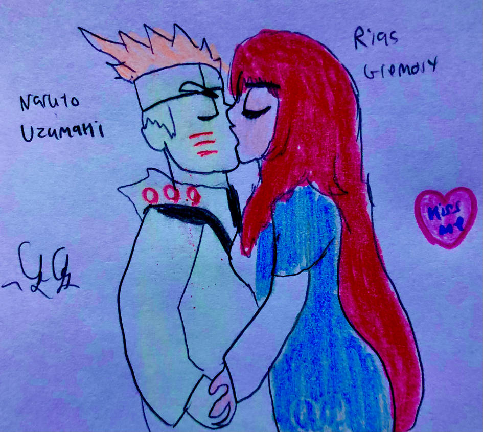 Naruto Uzumaki X Rias Gremory By Lugialover249 On Deviantart