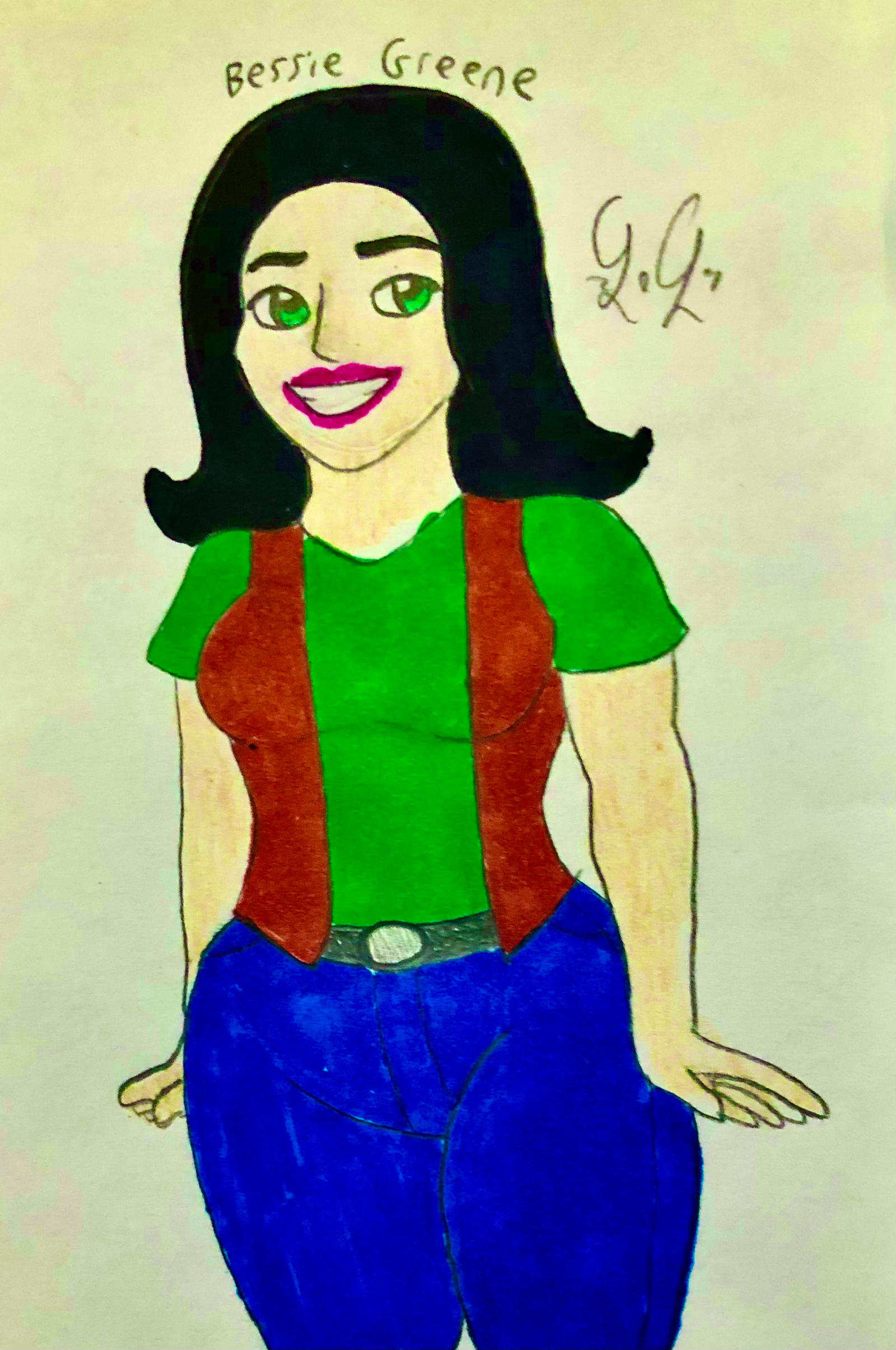 Bessie Greene by LugiaLover249 on DeviantArt Bessie Greene by LugiaLover249 on DeviantArt