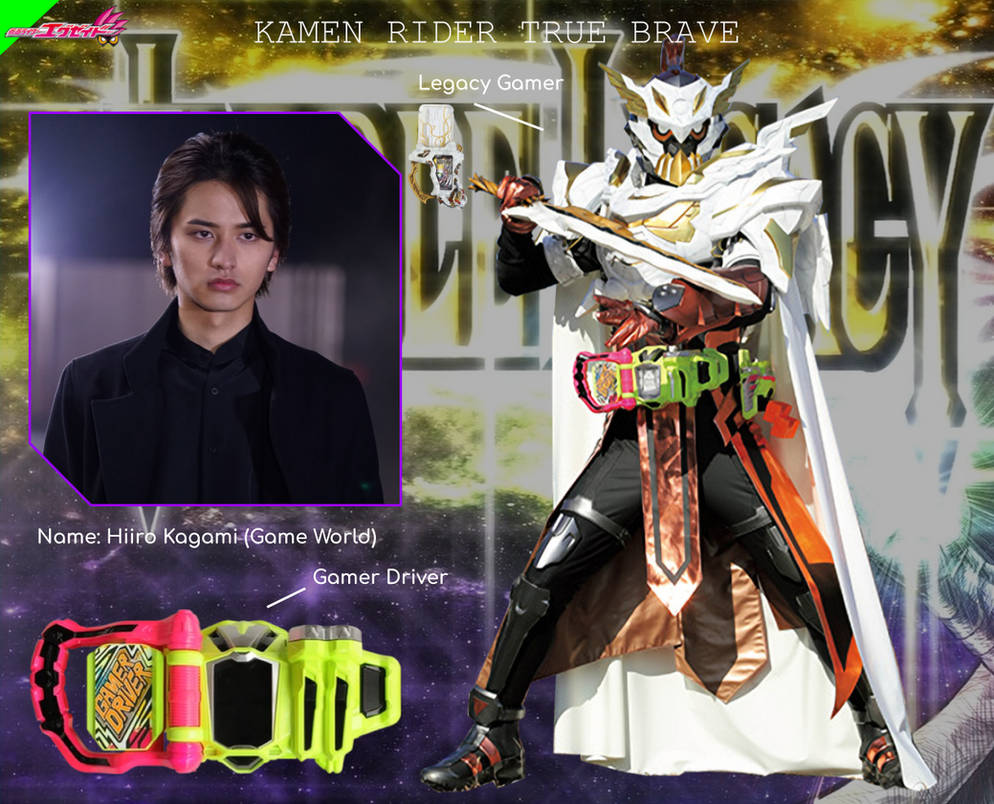 Rider File: Kamen Rider True Brave by Powerman68 on DeviantArt Rider File: Kamen Rider True Brave by Powerman68 on DeviantArt