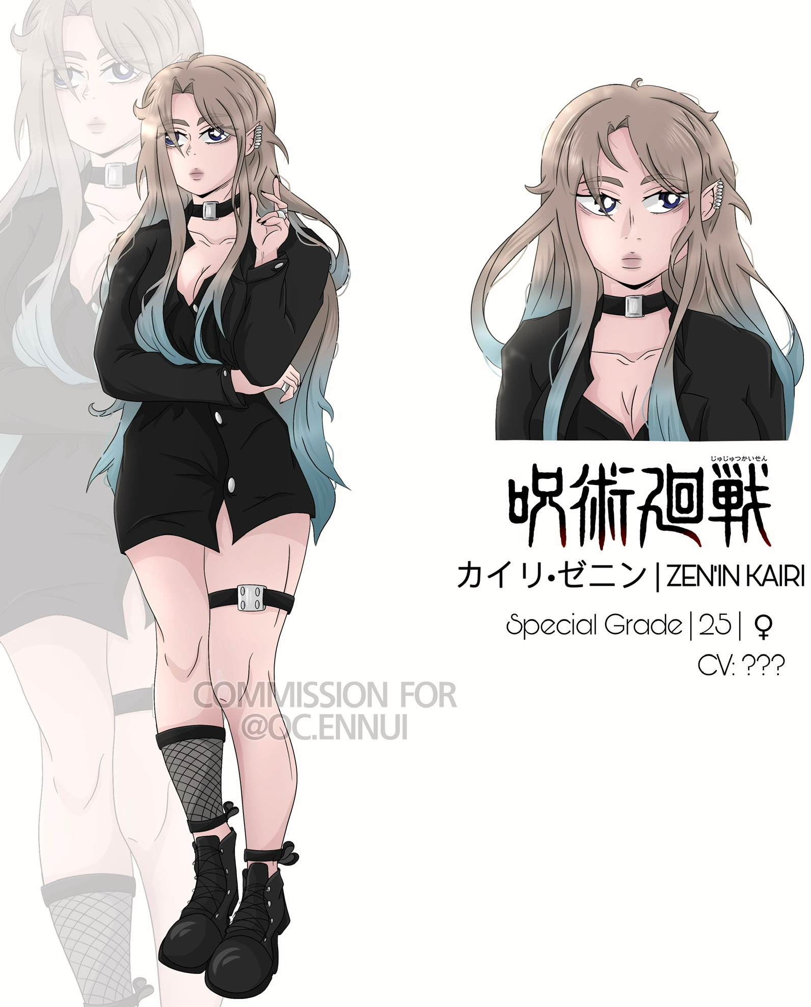 Jjk Oc Commission By Inoueyue On Deviantart