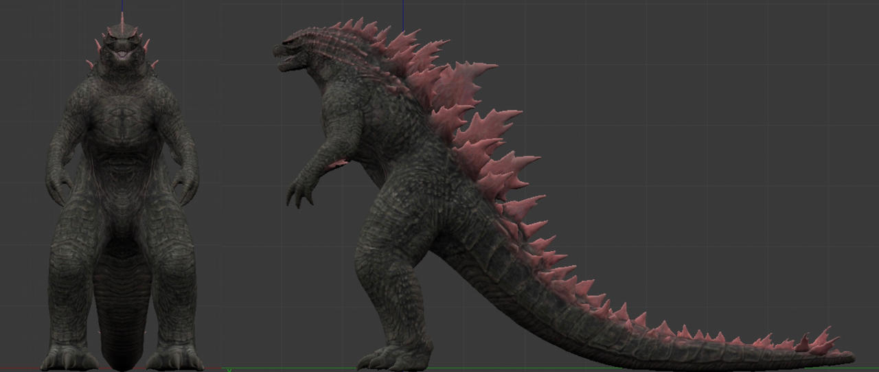 Godzilla Evolved Model Free Download Fbx By Blem6799 On Deviantart