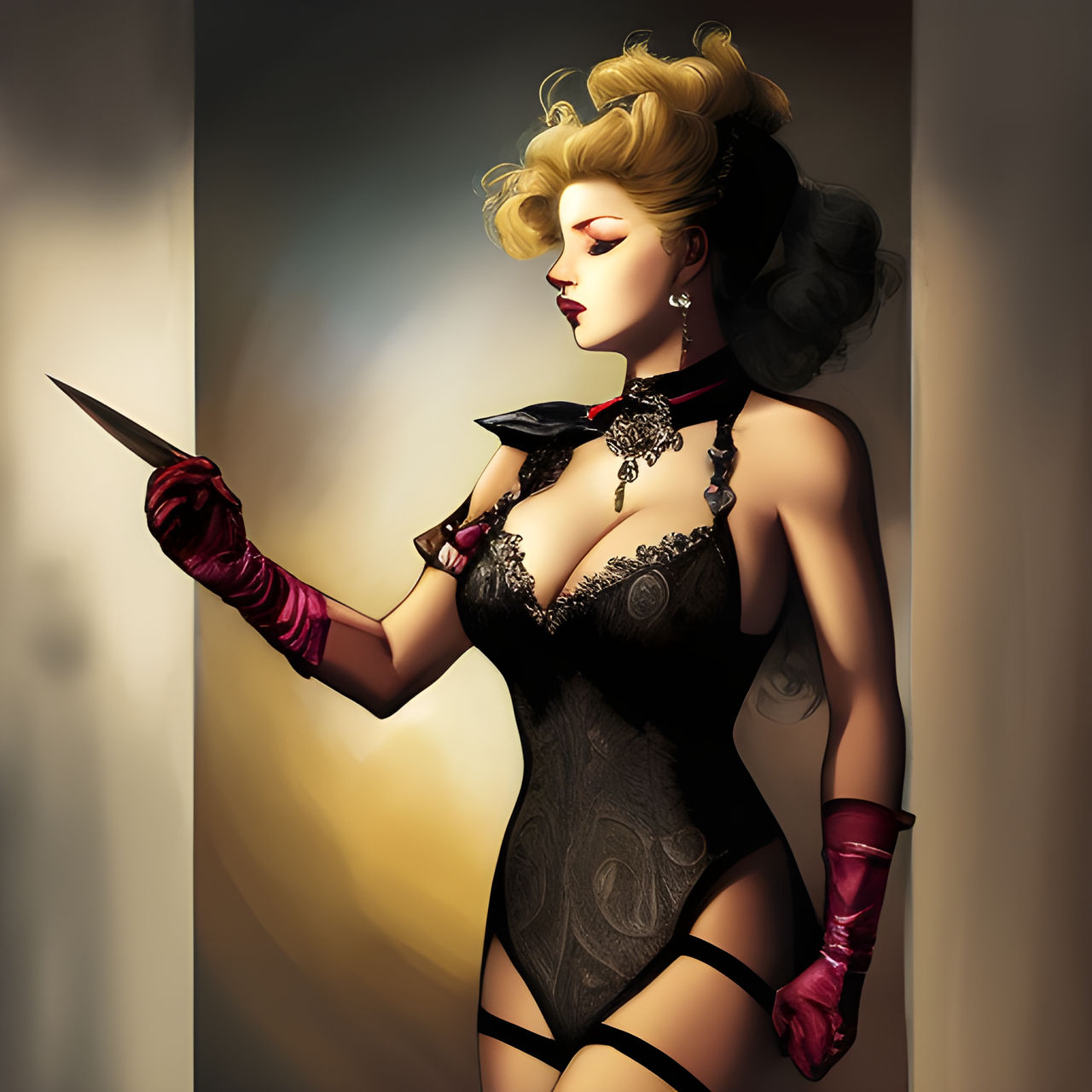 Sexy Blonde Woman By Madfreakyrat On Deviantart