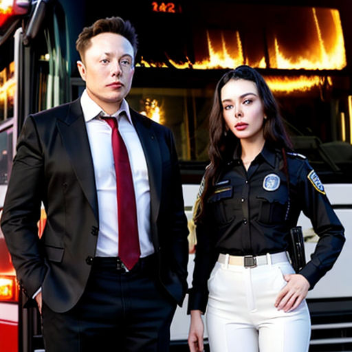 Lana Rhoades Investigates Elon Musk's Bus Fire by BotanCheplson on ... Lana Rhoades Investigates Elon Musk's Bus Fire by BotanCheplson on ...