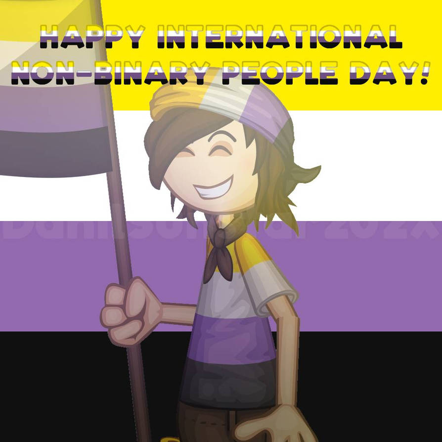 Happy International Non-Binary People's Day! by DanilSGRStar on DeviantArt Happy International Non-Binary People's Day! by DanilSGRStar on DeviantArt