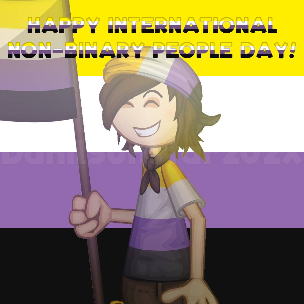 Happy International Non-Binary People's Day! by DanilSGRStar on DeviantArt Happy International Non-Binary People's Day! by DanilSGRStar on DeviantArt