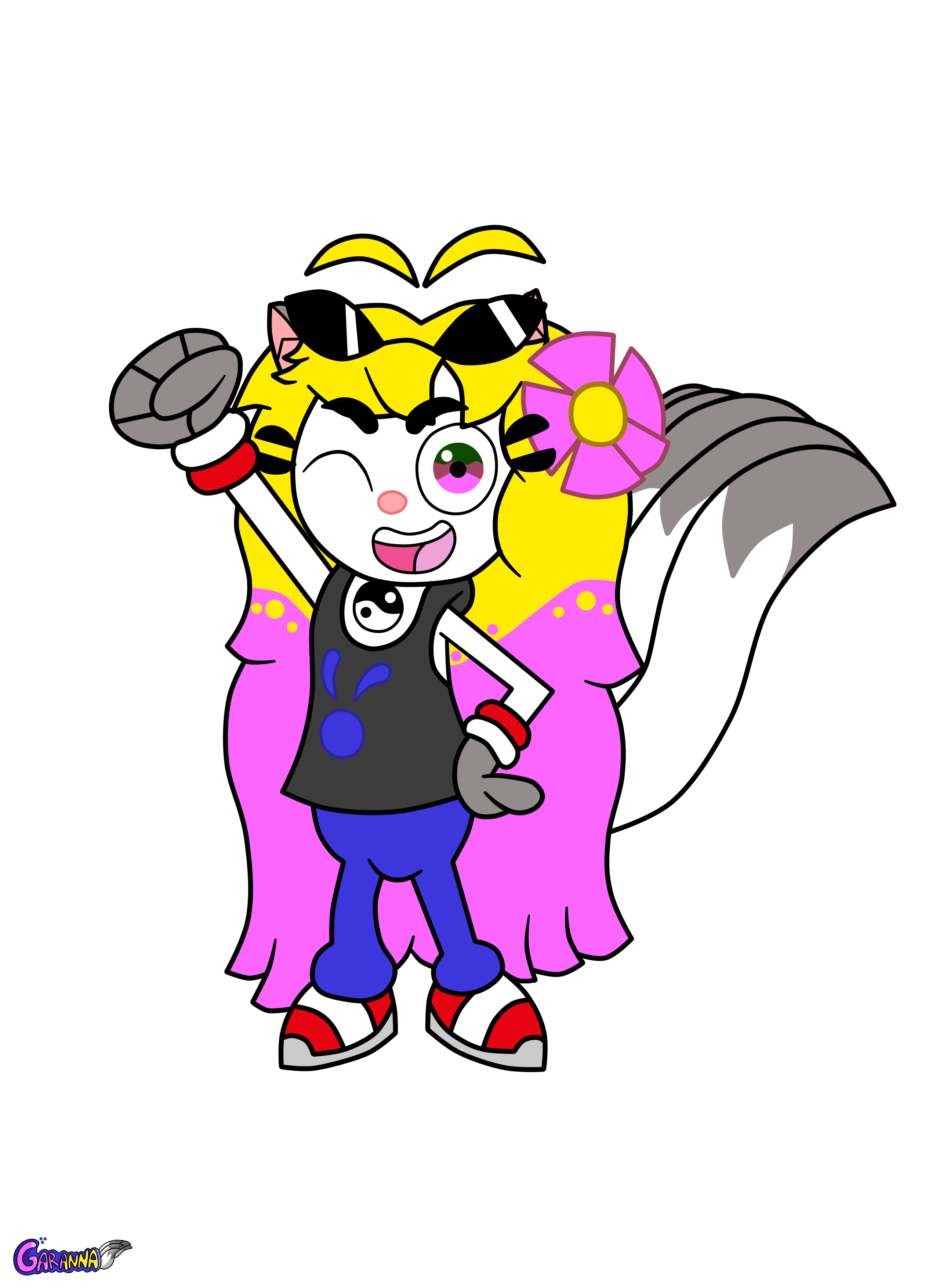 Day 7 Yin Yang Yo Style By Garanna On Deviantart
