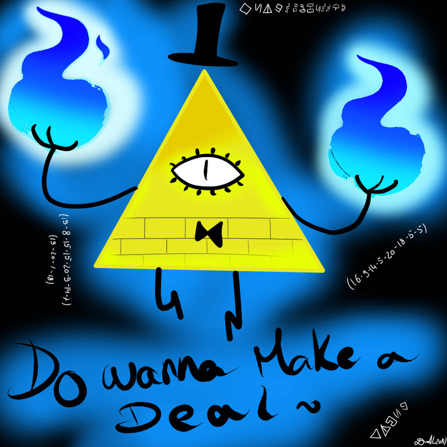 Bill Cipher By Honomystes On Deviantart