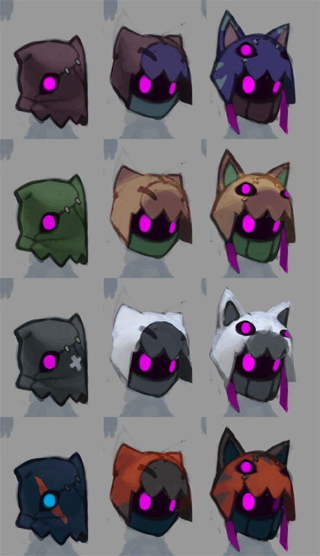 Spiral Knights Kat Hats Rough By Malakym On Deviantart