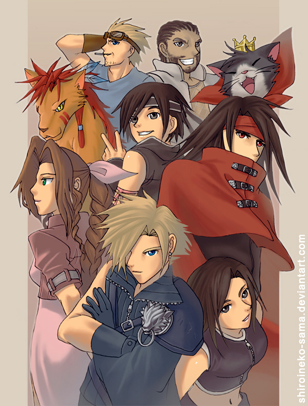 FF7AC: Group Fanart by ShiroiNeko-sama on DeviantArt