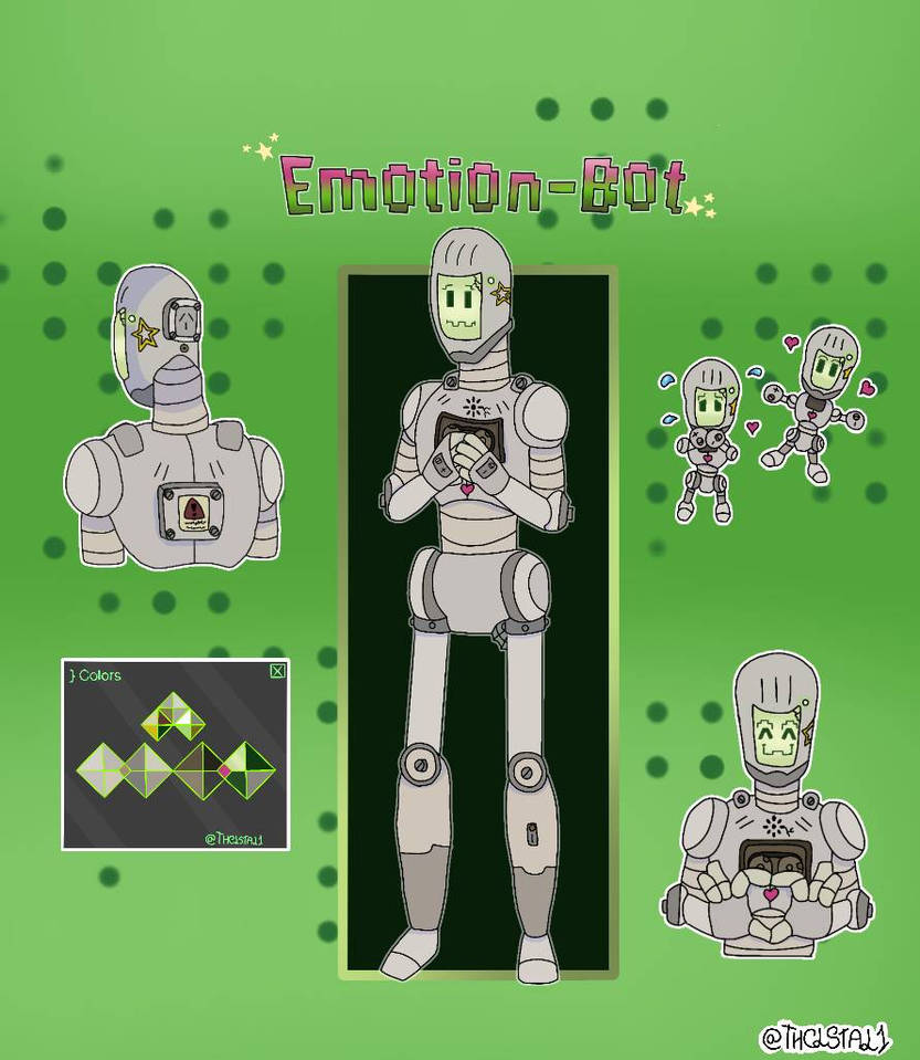 Emotion Bot New Reference By Thecelestial2 On Deviantart