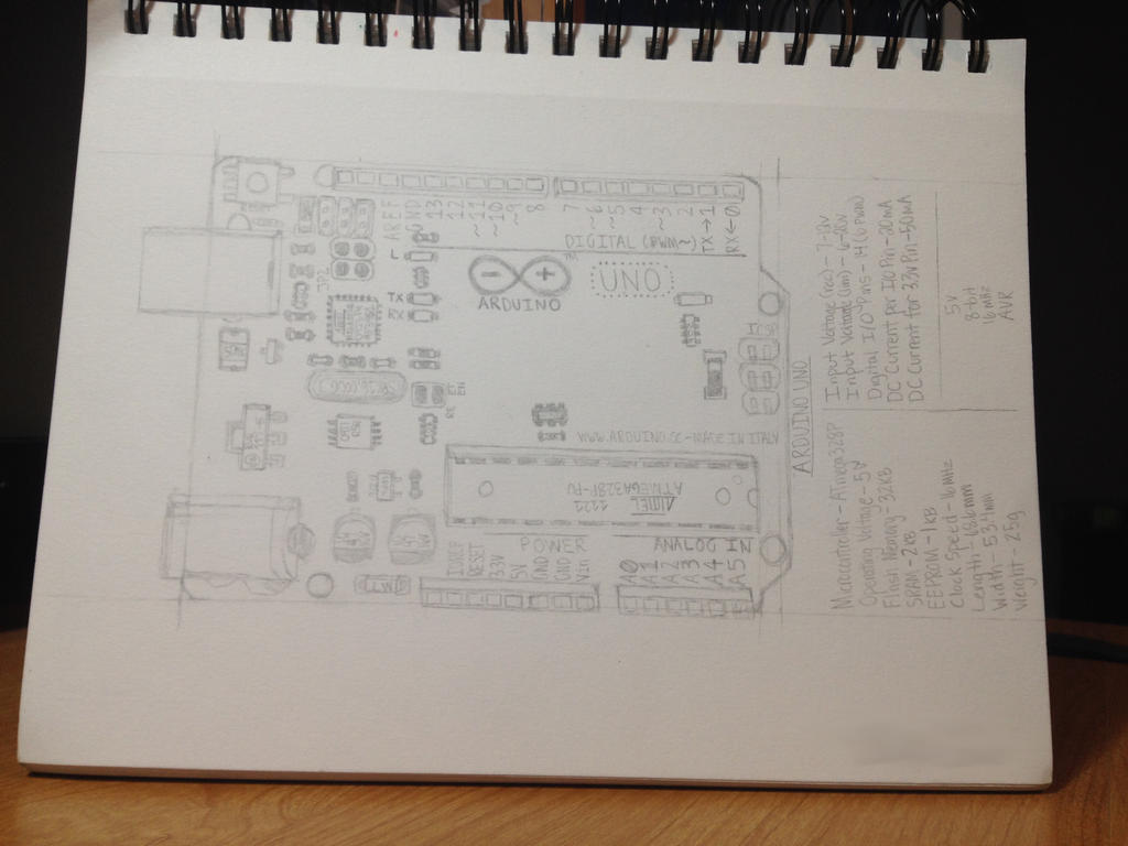 Sketchbook 16 Arduino Uno By Donutdeflector On Deviantart