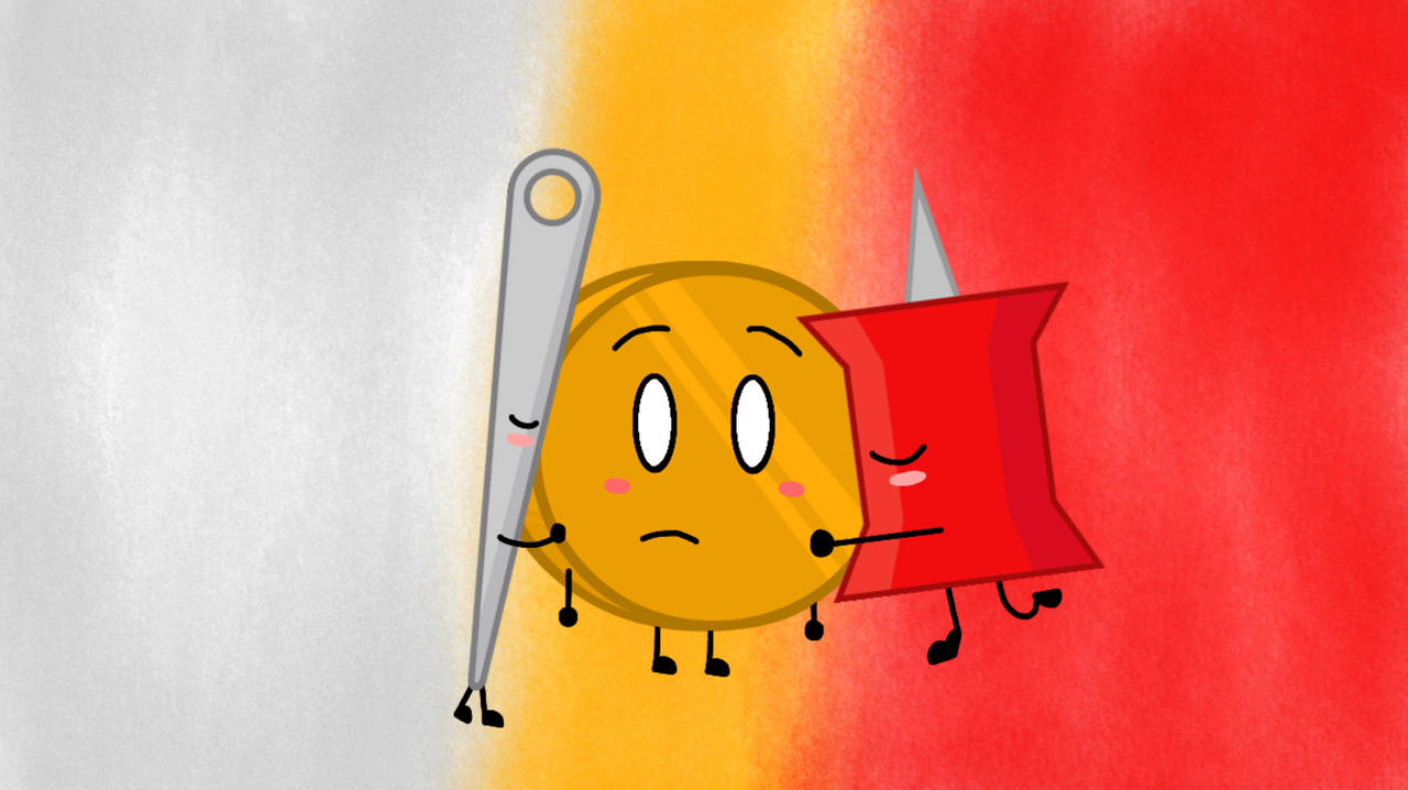 Pin And Needle Kissing Coiny On The Cheek Remake By Michaelartz On Deviantart