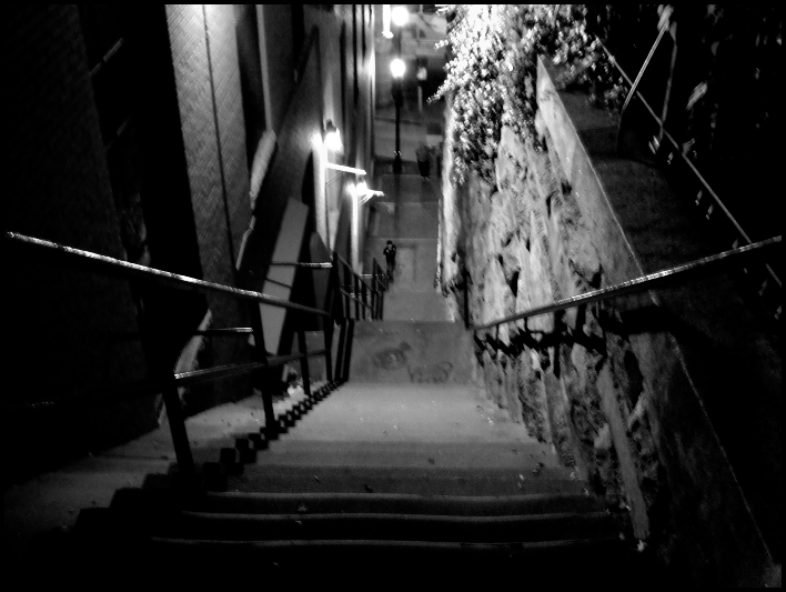 exorcist stairs down by decima on DeviantArt