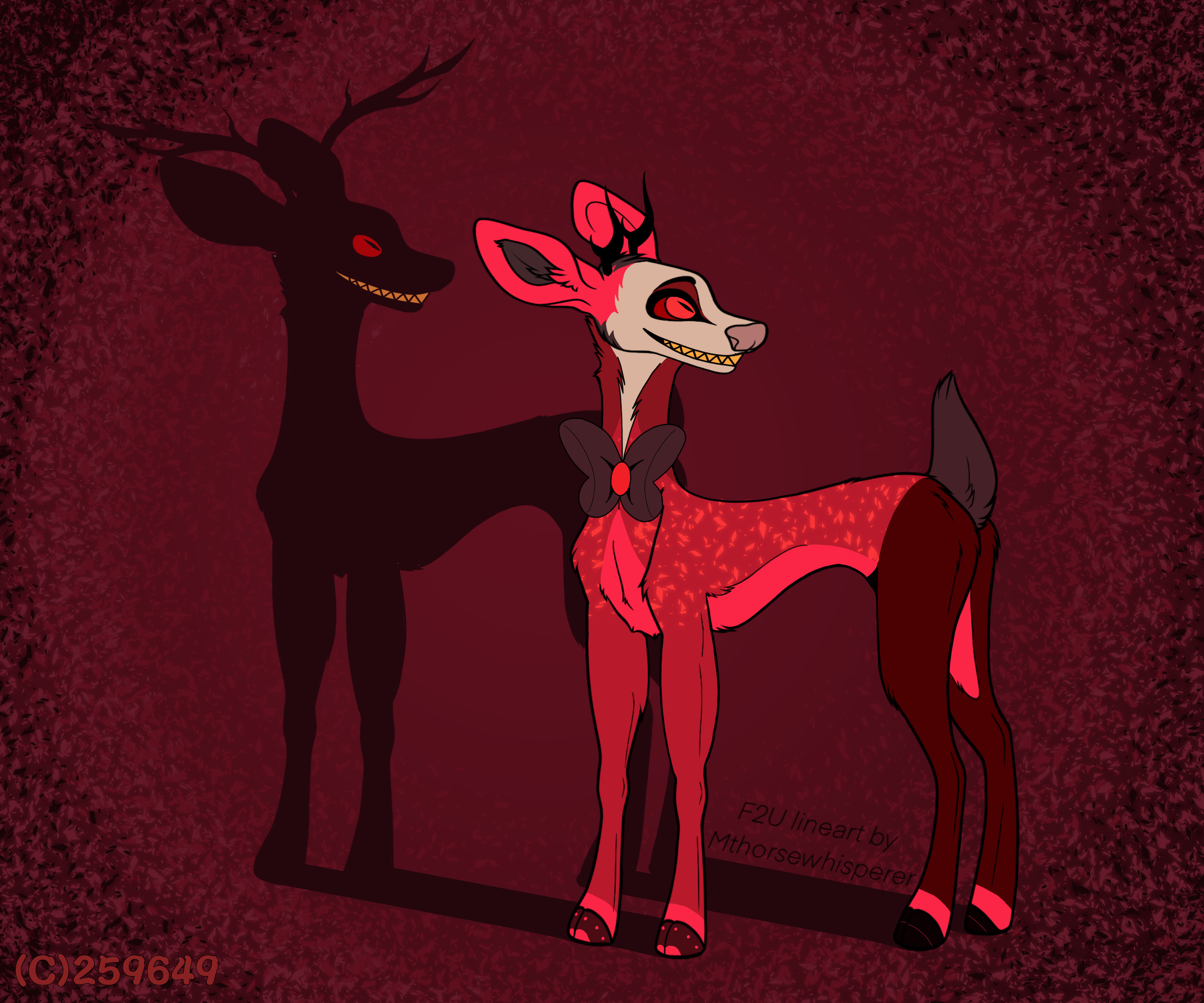 Alastor As A Deer Hazbin Hotel By Cider Season On Deviantart