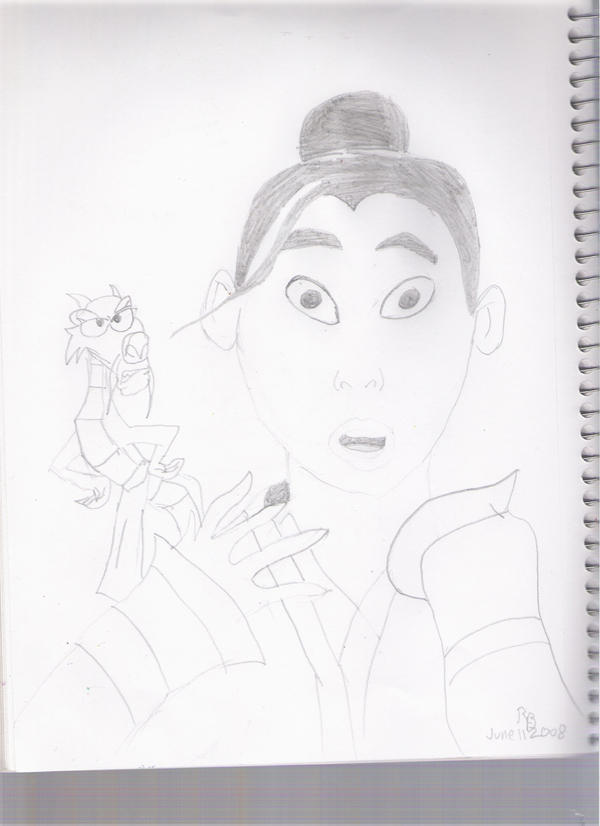 Mulan And Mushu By Mysticartist92 On Deviantart