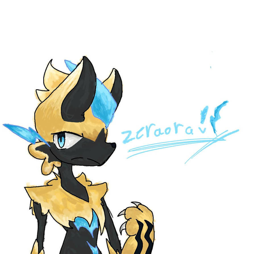 Zeraora Fanart By Sundawn109 On Deviantart