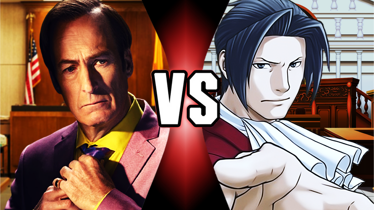 VSTN: Saul Goodman vs Miles Edgeworth by King-DMind on DeviantArt VSTN: Saul Goodman vs Miles Edgeworth by King-DMind on DeviantArt