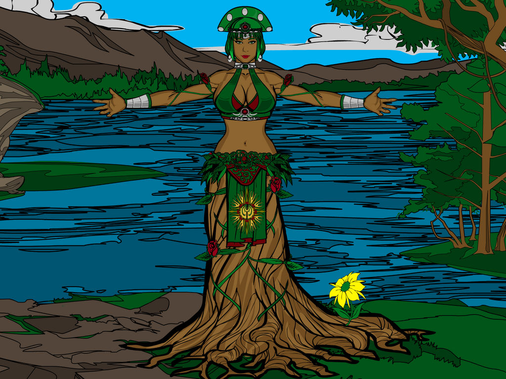 Earth Goddess Gaea by 7Swords7Lives on DeviantArt Earth Goddess Gaea by 7Swords7Lives on DeviantArt