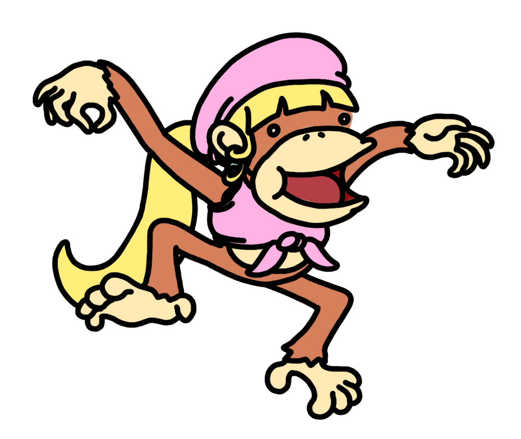 Dixie Kong By Yeyasanic On Deviantart