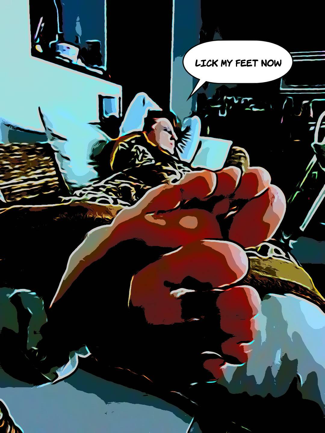 Lick My Feet Now By Setian76 On Deviantart