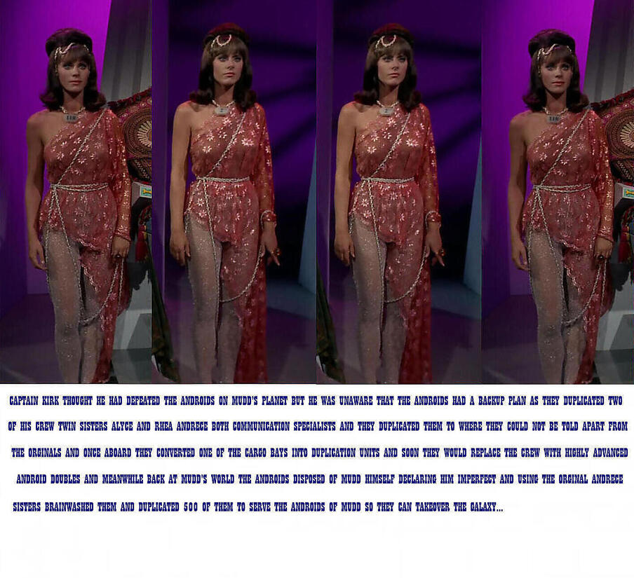Star Trek The Androids Of Mudd By Snople On Deviantart