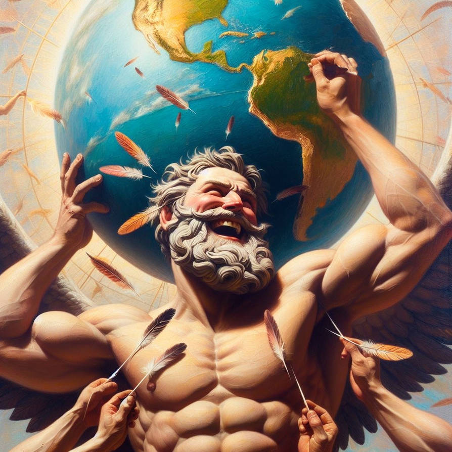 Atlas Tickled By Jojkk On Deviantart