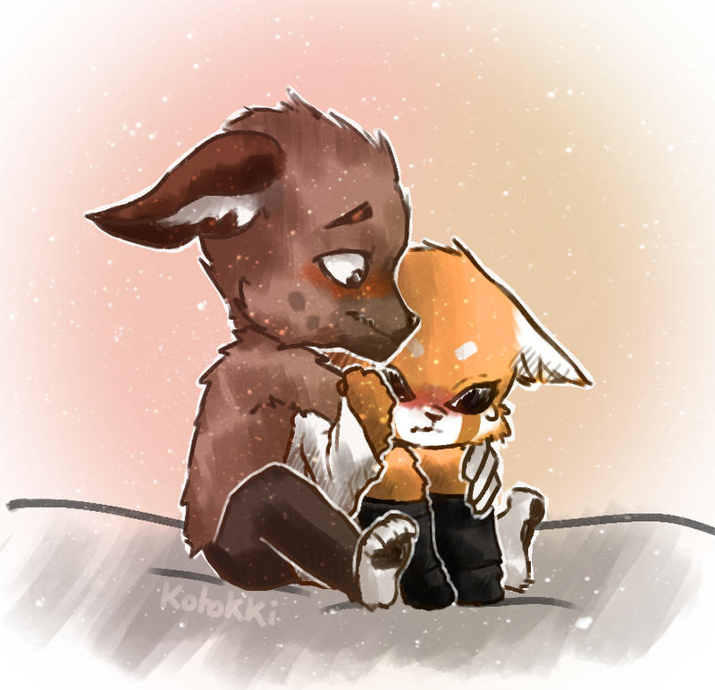 Haida X Retsuko By Kotokki On Deviantart