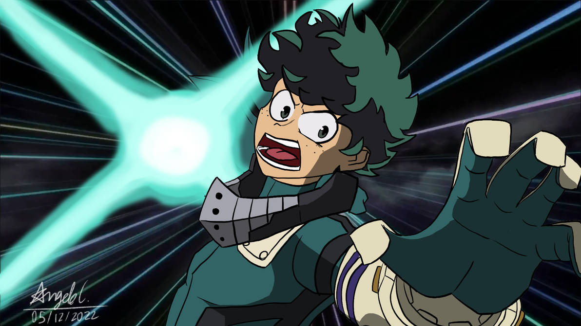 Deku Fortnite Screenshot Redraw By Blueboiiithenerd On Deviantart