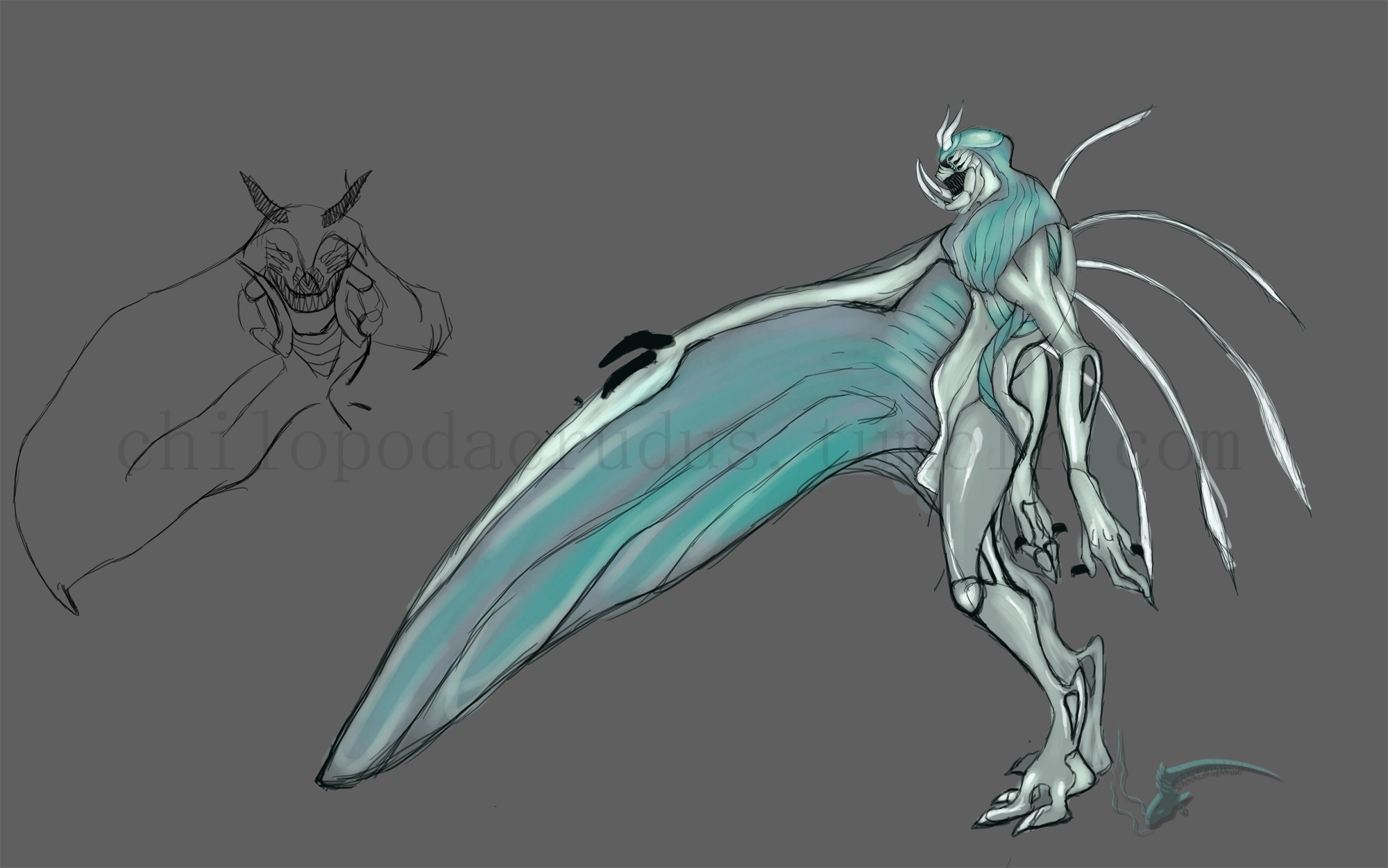 Flying Hooded Alien Guy by spiralofvertigo on DeviantArt Flying Hooded Alien Guy by spiralofvertigo on DeviantArt