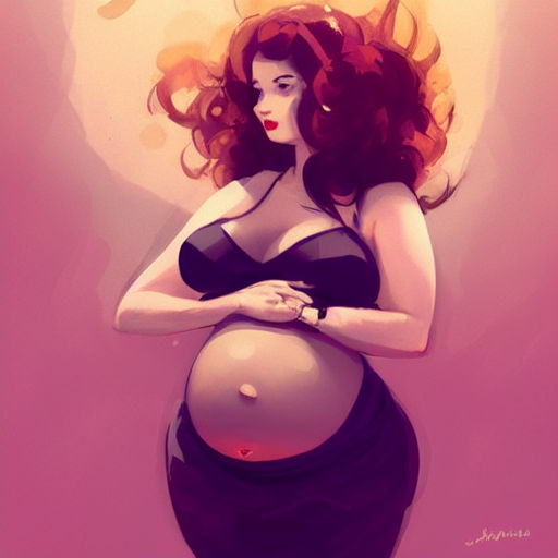 01572 1773587963 Woman With Big Pregnant Belly Se By Expandolicious2