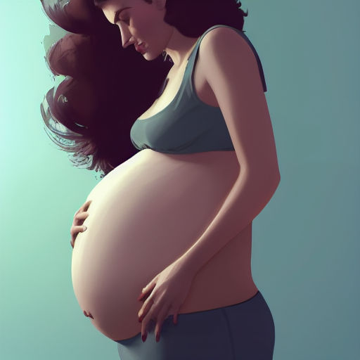 01588 1773587979 Woman With Big Pregnant Belly Se By Expandolicious2
