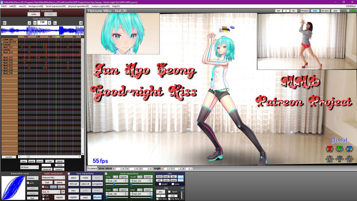 Mmd Jun Hyo Seong Good Night Kiss Wip1 By Natsumisempai On Deviantart