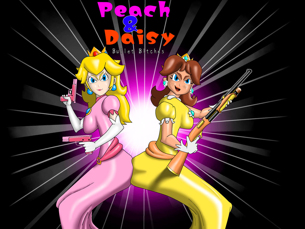 No Aiprincess Peach Shoot Em Up By Romance Fantasy On Deviantart