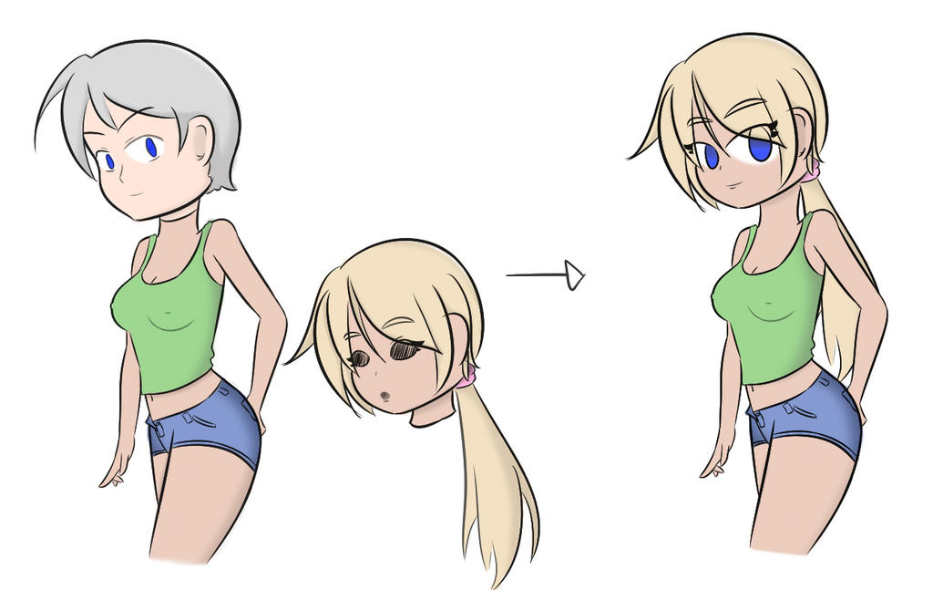 Summer Attire Coloured By Skinsuitlover123 On Deviantart