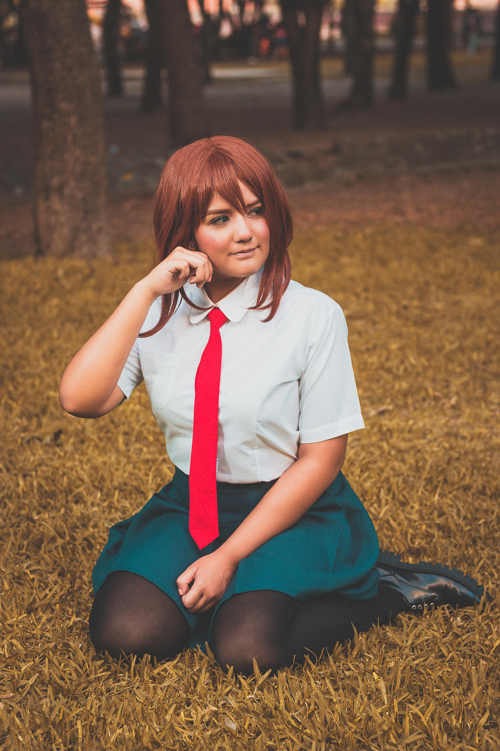 Uraraka Ochako Cosplay By Cerogrey On Deviantart