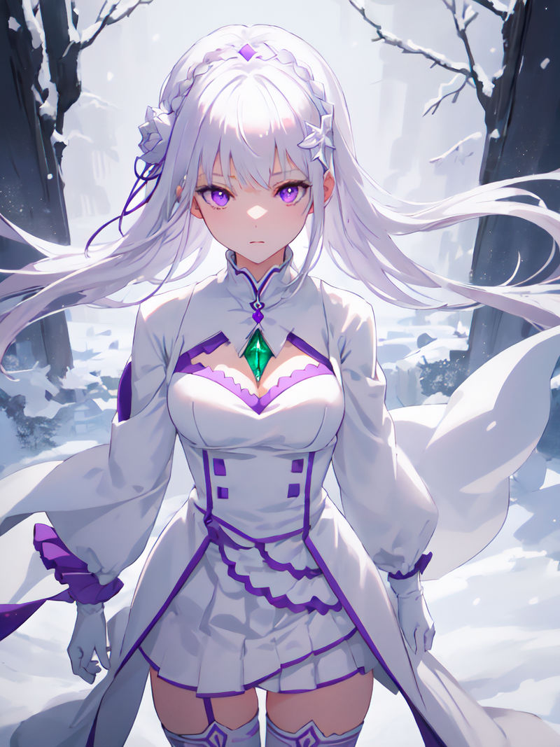 Emilia Rezero By Heraklian On Deviantart