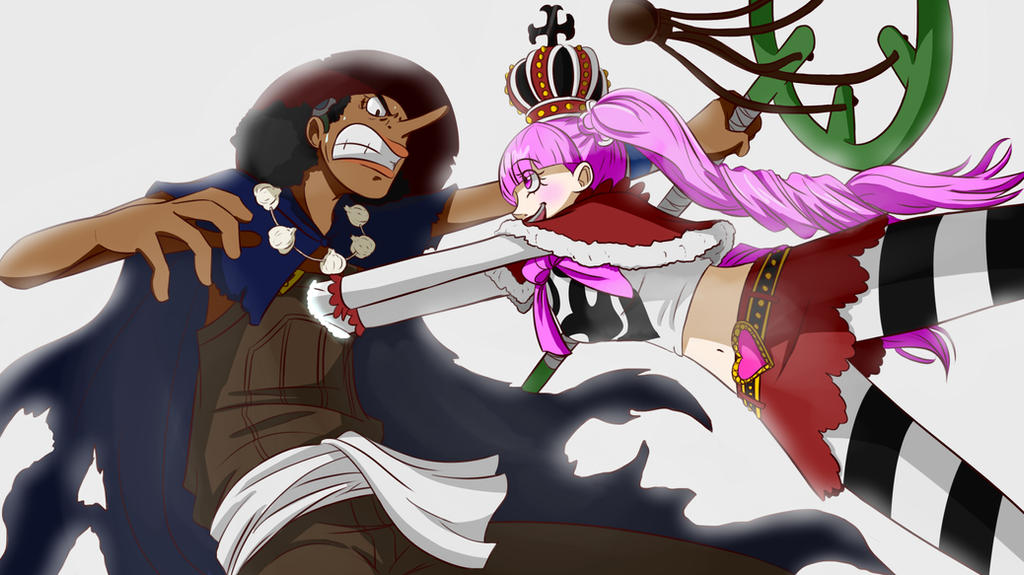 Usopp Vs Perona Screencap Redraw By Anonymouswind On Deviantart