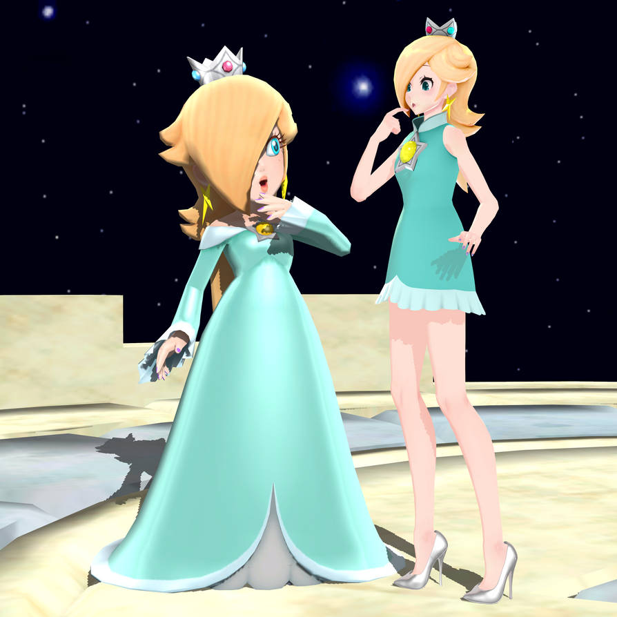 Rosalina Doublevision By Mario And Sonic Guy On Deviantart
