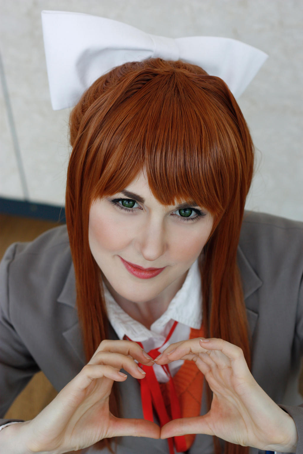 Doki Doki Monika Ddlc By Cosplaychu On Deviantart