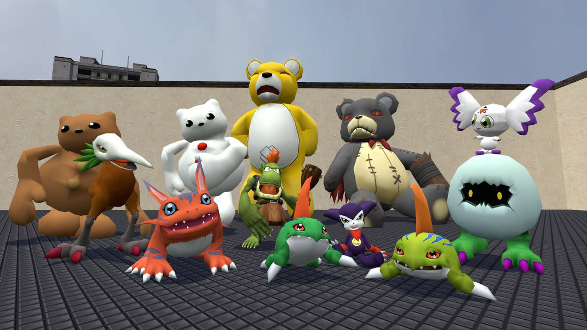Digimon Ragdoll Pack Nr1 By Till Oilenspiegel On Deviantart