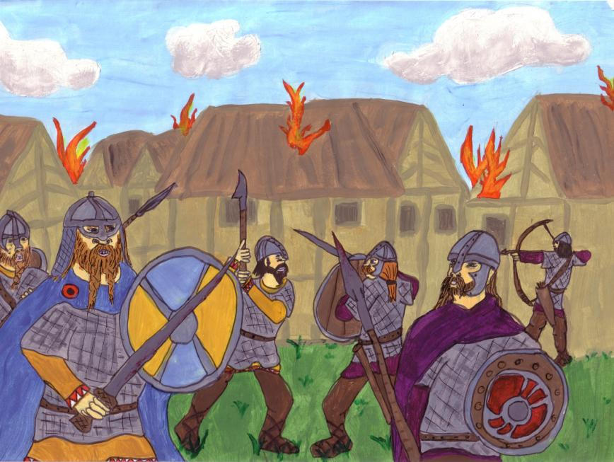 Viking raid by BreeSpawn on DeviantArt