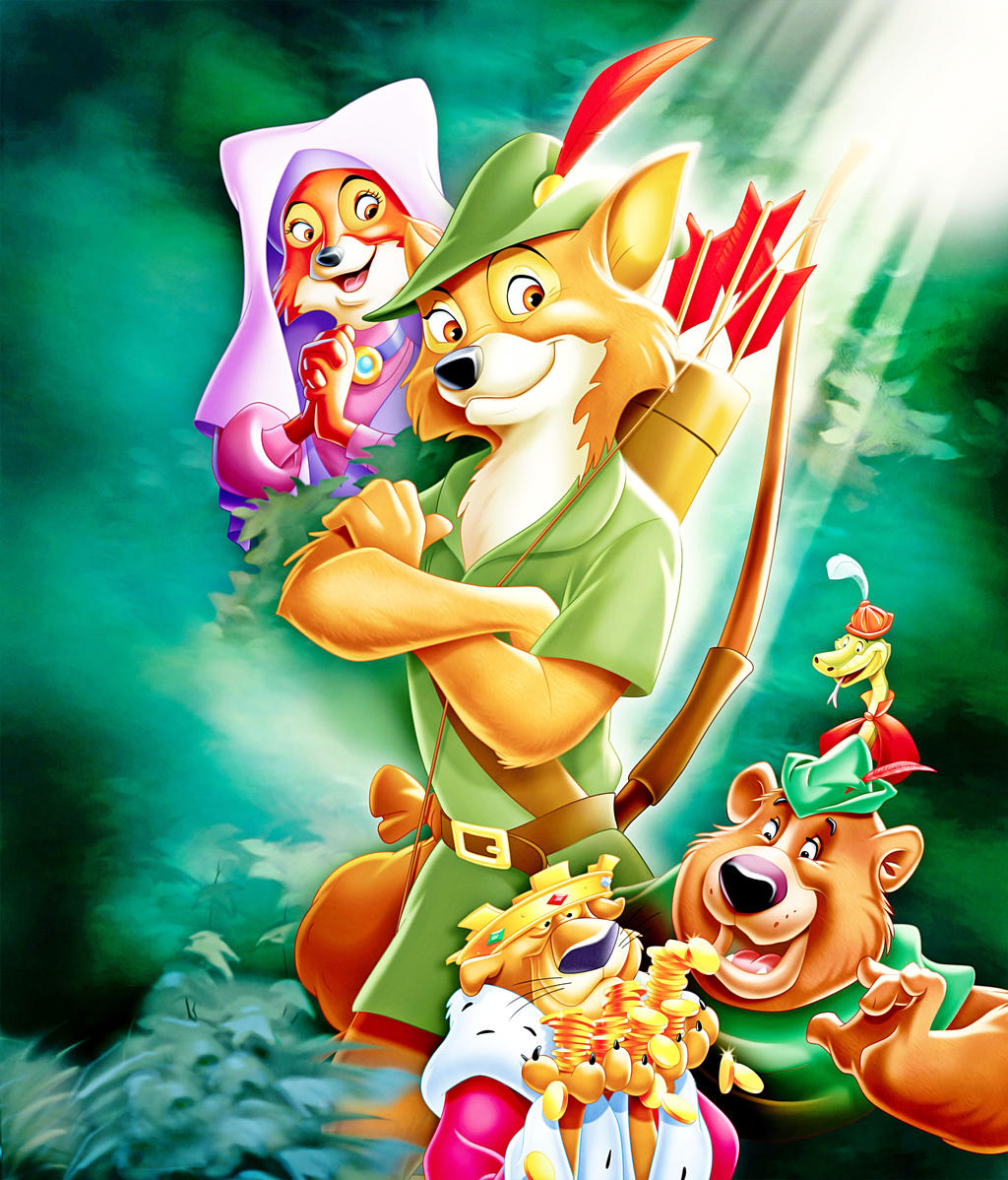 Disney Robin Hood Poster By Tkasabov2 On Deviantart