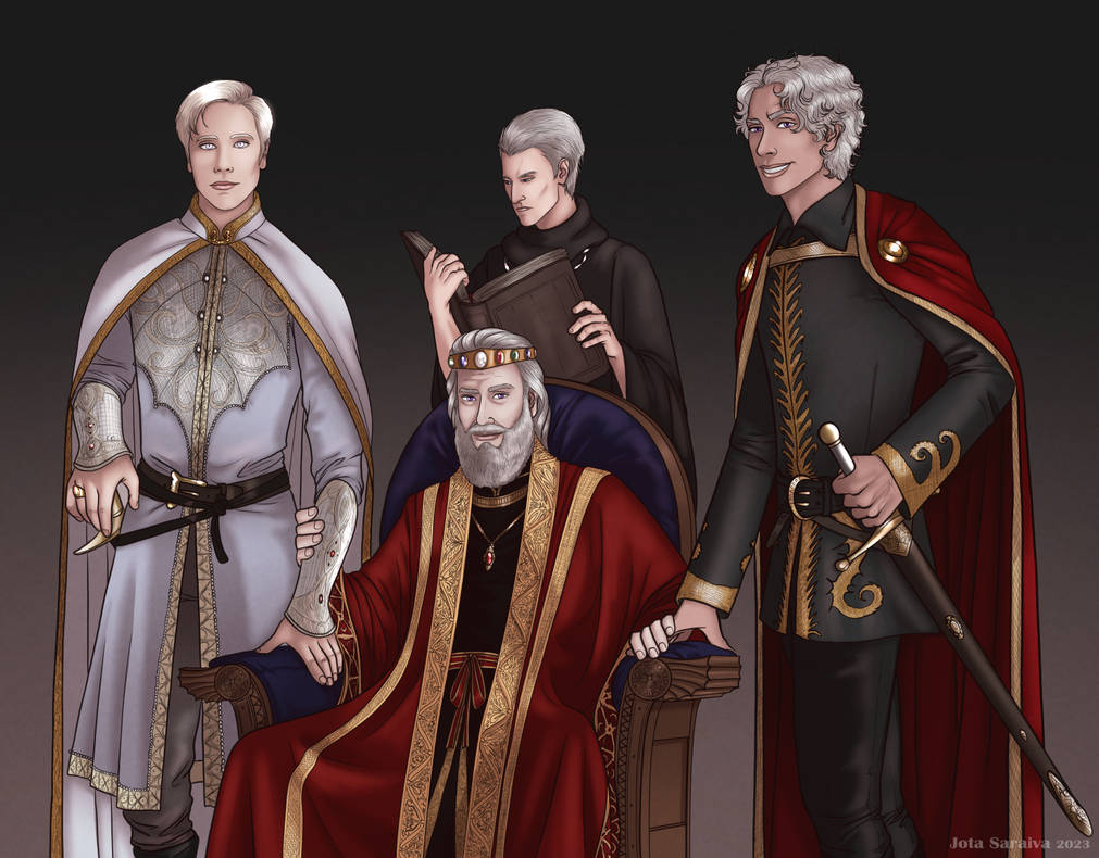 King Jaehaerys I With His Sons By JotaSaraiva On DeviantArt king-jaehaerys-i-with-his-sons-by-jotasaraiva-on-deviantart