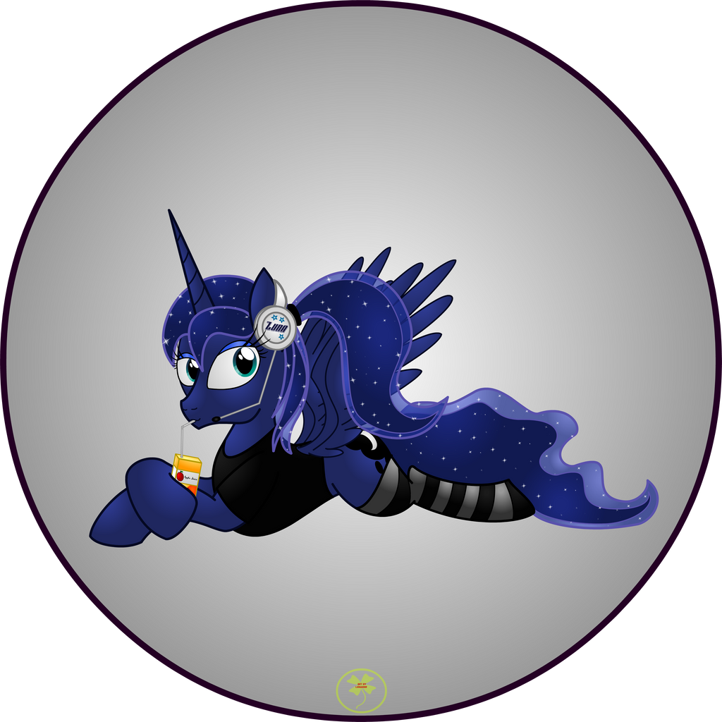 Gamer Luna By Lakword On Deviantart