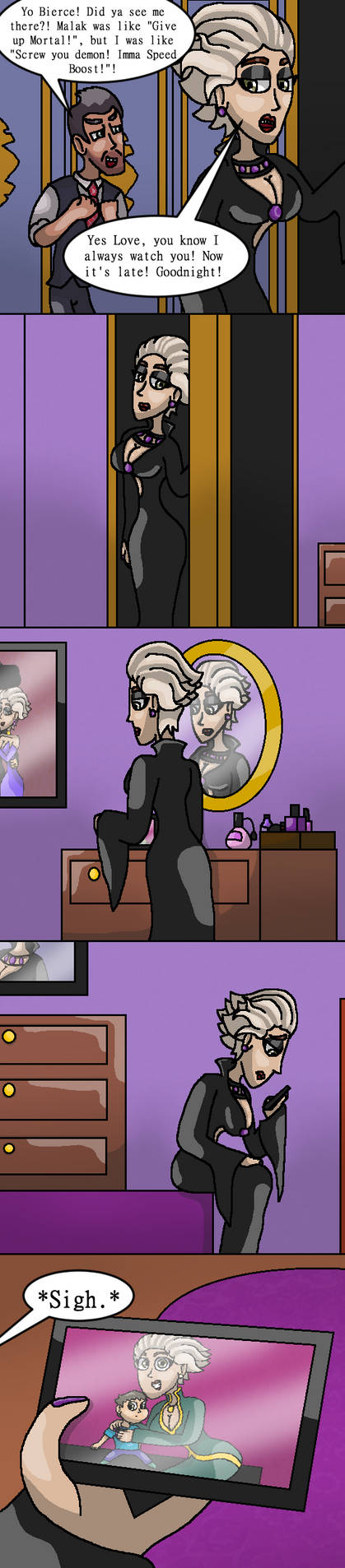 She Misses Her Son Dark Deception Comic By Darkdragondeception On