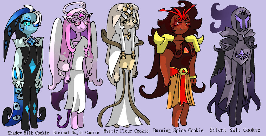 The Five Beasts (My Version) (Cookie Run) by DarkDragonDeception on ... The Five Beasts (My Version) (Cookie Run) by DarkDragonDeception on ...