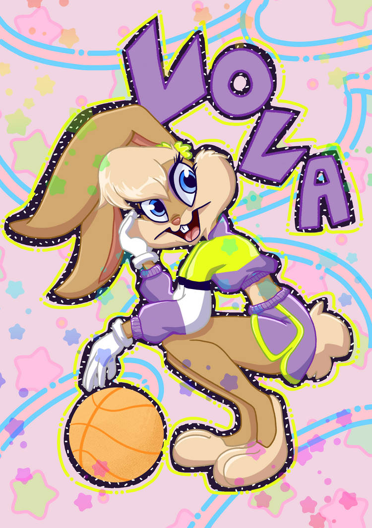 Retro Lola Bunny By Neondoppel On Deviantart