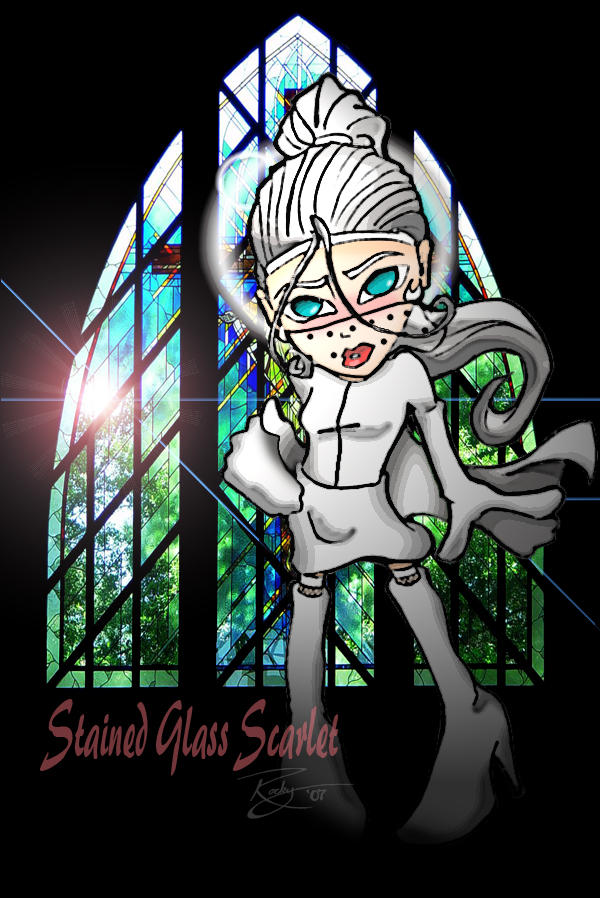 Stained Glass Scarlet color by RockyMoreno on DeviantArt