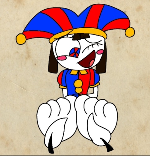 Pomni Feet Tickle By Miguelzito By Aleymilkx5566back On Deviantart