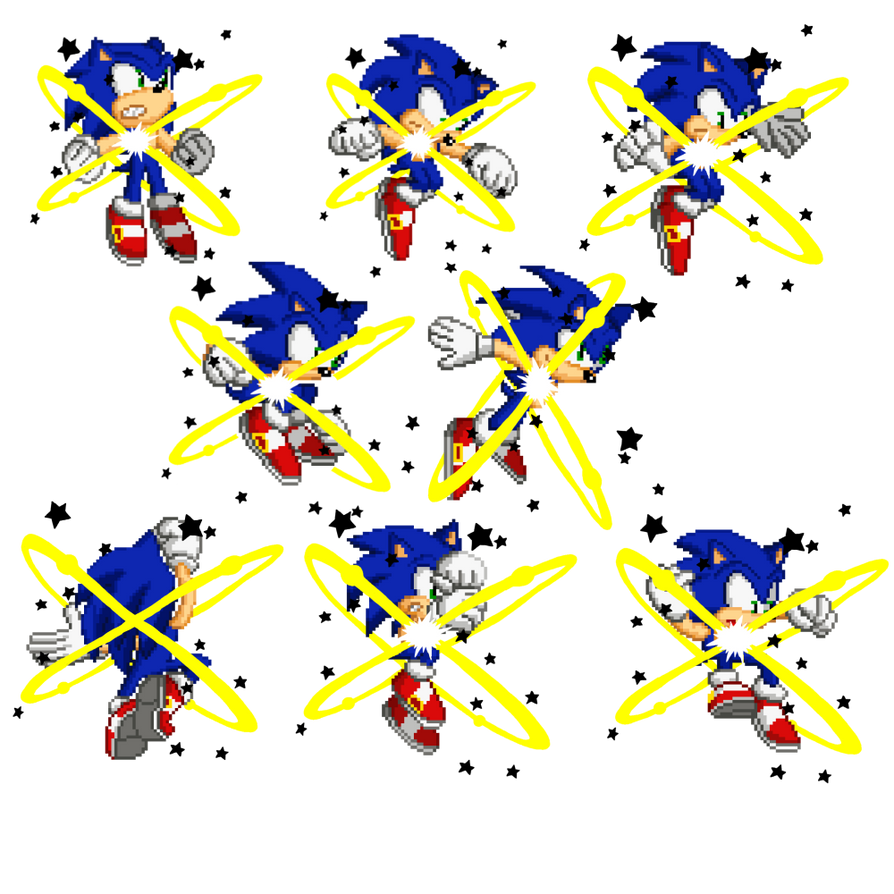 Ultra Sonic Sprites By Arttoon1 On Deviantart
